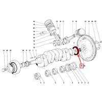 China For Ferrari 360 430 456 550 F40 F50 Enzo California Rear Crankshaft Seal OEM 200323 for sale