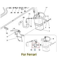 China For Ferrari F430 458 For Maserati Quattroporte M139 GranCabrio Fuel Tank Pressure Sensor OEM 251288 202968 for sale