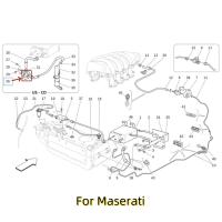China For Ferrari F430 458 For Maserati Quattroporte M139 GranCabrio Fuel Tank Pressure Sensor OEM 251288 202968 for sale