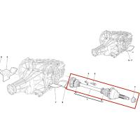 China For Ferrari California Rear Output Shaft Drive Shaft Rear Axle OEM 226650 for sale