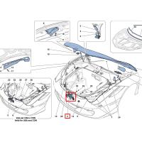 China For Ferrari 458 488 F8 Hood Cover Lock OEM 83679100 83678900 for sale