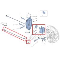 China For Ferrari 458 Italia & 458 Spider Front Brake Pad Kit OEM 70001668 for sale
