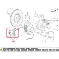 China For Ferrari California Rear Brake Pad Kit OEM 70002811 for sale