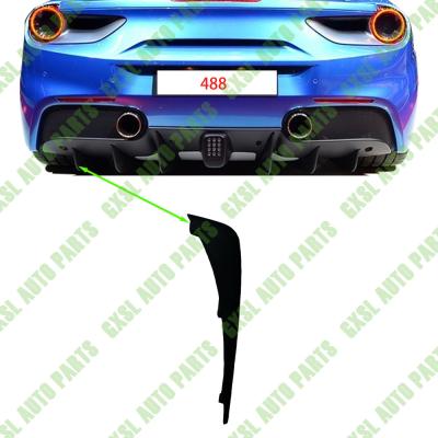 China For Ferrari 488 GTB Spider Rear Bumper LH Outer Fin External Radiator Rear Fin OEM 86639900 for sale