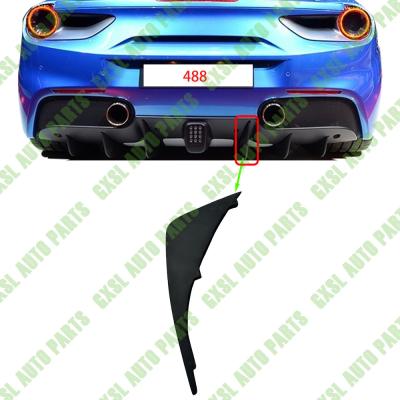 China For Ferrari 488 GTB Spider Rear Bumper RH Inner Fin External Radiator Rear Fin OEM 86640500 for sale