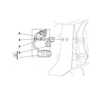 China For Ferrari F430 F360 Front Vertical Acceleration Sensor Air Bag Sensor OEM 232667 for sale
