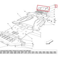 China For Ferrari California 2009-2012 Whole Rear Body Flat Bottom Section OEM 81249400 for sale
