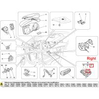 China For Ferrari California Right Control Power Window Button Settings OEM 86257200 for sale
