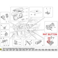 China For Ferrari California Top Control Power Button Settings OEM 86257400 for sale