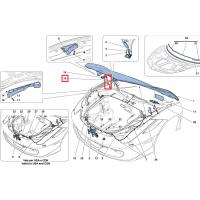 China For Ferrari 458 Italia, Spider Front Lid Gas Strut ,Hood Strut OEM 82750900 for sale