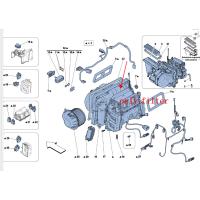 China For Ferrari 458 Evaporator Core Air Conditioning Evaporation Box Filter Element OEM 83856800 for sale