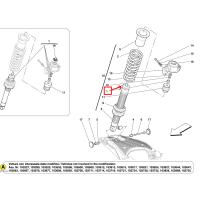China For Ferrari California 2008-2014 Rear Shock Absorbers Magnetic OME 247210 290219 for sale