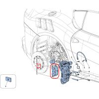China For Ferrari 488 F12 812 Rear Brake Pad Kit OEM 70003759 for sale