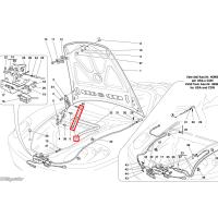 China For Ferrari 360 F430 430 Front Cover Gas Strut OEM 67508100 for sale