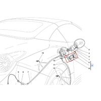 China For Ferrari California Fuel Filler Door Flap Actuator OEM 69769900 for sale
