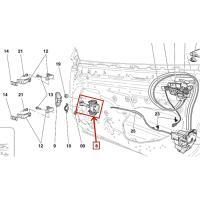 China For Ferrari California Portofino Front Door Stop Door brake Hinge OEM 69877300 for sale