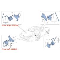 China For Ferrari California 488 458 Front Right Shock Adjustment Sensor Suspension Level Motion Sensor OEM 238244 for sale