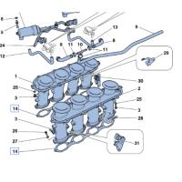 China For Ferrari California 458 Exhaust Manifold Gasket OEM 322055 for sale