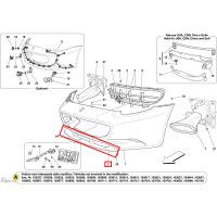 China For Ferrari California Front Bumper Spoiler - Standard OEM 80867100 for sale