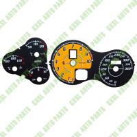 China For Ferrari F430 2005-2009 Scuderia Spider Dashboard Panel Mph or KM/H Upgrade Racing Yellow (US Regular Version) for sale