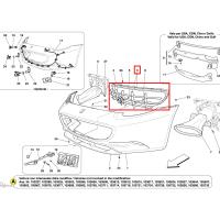 China For Ferrari California Front Bumper Grille OEM 69830700 for sale