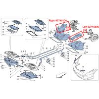 China For Ferrari 458 Upper RH Duct Upper Section OEM 82745100 for sale