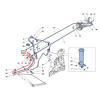 China For Ferrari 458 AC System Gas Delivery Pipe To Condenser Not For GD OEM 82913600 for sale