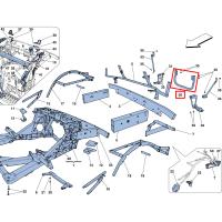 China For Ferrari 458 Italia Spider Compl Centre Rear Trellis OEM 82629200 for sale
