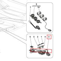 China For Ferrari Portofino Rht And Power Window Controls OEM 340652 for sale