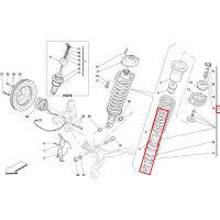 China For Ferrari 599GTB SA Front Shock Absorbers OEM 257058 for sale