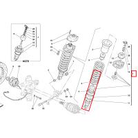 China For Ferrari 599GTB SA Rear Shock Absorbers OEM 257059 for sale