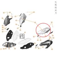 China For Mclaren MP4-12C Black Style Front Left Headlight Assembly (Used) OEM 11A4056CP for sale