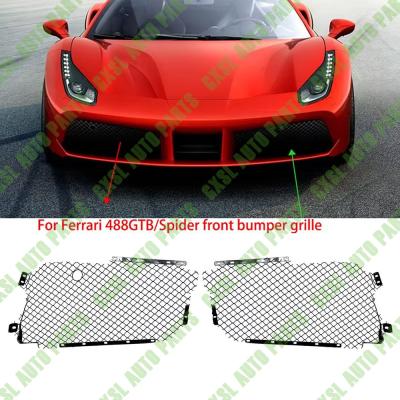 China For Ferrari 488 GTB Spider Radiator Front Left & Right Bumper Grille OEM 86709200 86709100 for sale