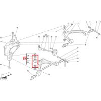 China For Ferrari 430 360 F430 612 Front Lower Suspension Swing Arm Ball Joint OEM 200940 200941 200942 for sale