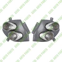 China For Ferrari California Left & Right Exhaust Tailpipe Trim Hood Exhaust Grill OEM 80666700 80666800 for sale
