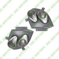 China For Ferrari California Left & Right Exhaust Tailpipe Trim Hood Exhaust Grill OEM 80666700 80666800 for sale