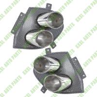 China For Ferrari California Left & Right Exhaust Tailpipe Trim Hood Exhaust Grill OEM 80666700 80666800 for sale