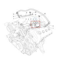 China For Ferrari California Oil-water/Oil Disareator OEM 219111 for sale