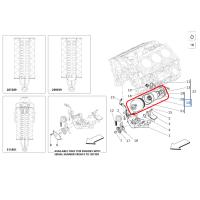 China For Maserati Levante Ghibli Quattroporte M156 Oil Filter Cartridge OEM 311401 for sale