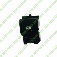 China For Maserati GranCabrio/GranTurismo 09-18 Quattroporte Glass Lift Switch Left Hand Button OEM 293425 247993 for sale