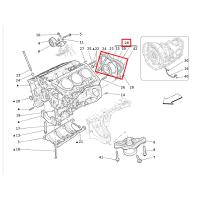 China For Maserati Ghibli Quattroporte Crankshaft Rear Oil Seal OEM 275289 for sale