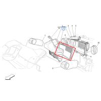 China For Maserati Quattroporte M139 GT GTS Filtering Element OEM 205468 for sale