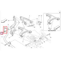 China For Maserati Quattroporte M156 Ghibli M157 Front Right Sway Bar End Stabilizer Link Ball Joint OEM 670005004 for sale