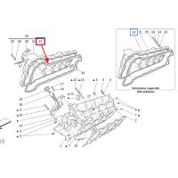 China For Maserati Quattroporte M139 Granturismo GT GranCabrio Engine Valve Cover Gasket OEM 211219 211220 for sale