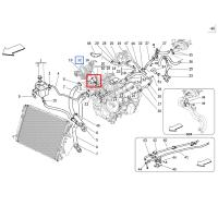 China For Maserati Ghibli Levante Quattroporte Thermostat body V6 3.0 Diesel OEM 46328183 for sale