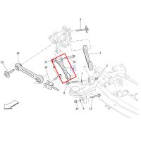 China For Maserati Levante (2017+) Rear Suspension Control Arm OEM 670002808 for sale