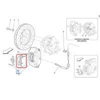 China For Maserati GranTurismo 4.2L Rear Brake Pads Set OEM 673012040 for sale