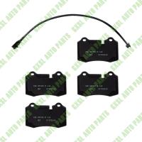 China For Maserati GranTurismo 4.2L Rear Brake Pads Set OEM 673012040 for sale