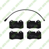 China For Maserati GranTurismo 4.2L Rear Brake Pads Set OEM 673012040 for sale