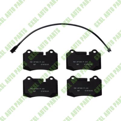 China For Maserati GranTurismo 4.2L Rear Brake Pads Set OEM 673012040 for sale